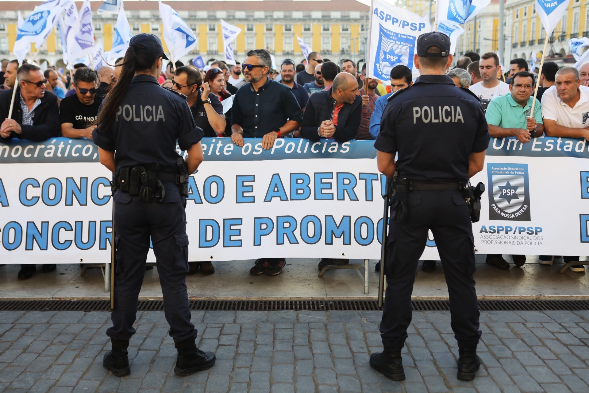 Elementos Da Psp E Gnr Marcam Manifestações Que Começam Quinta Feira No